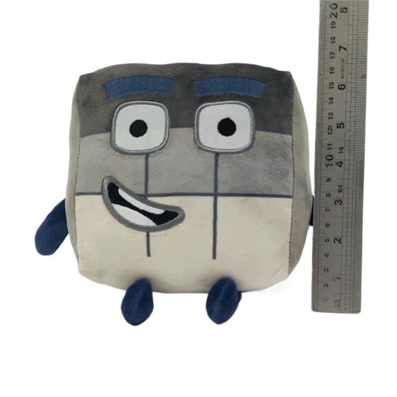 Children's Math Animation Numberblocks Math Building Blocks Plush Toy ...