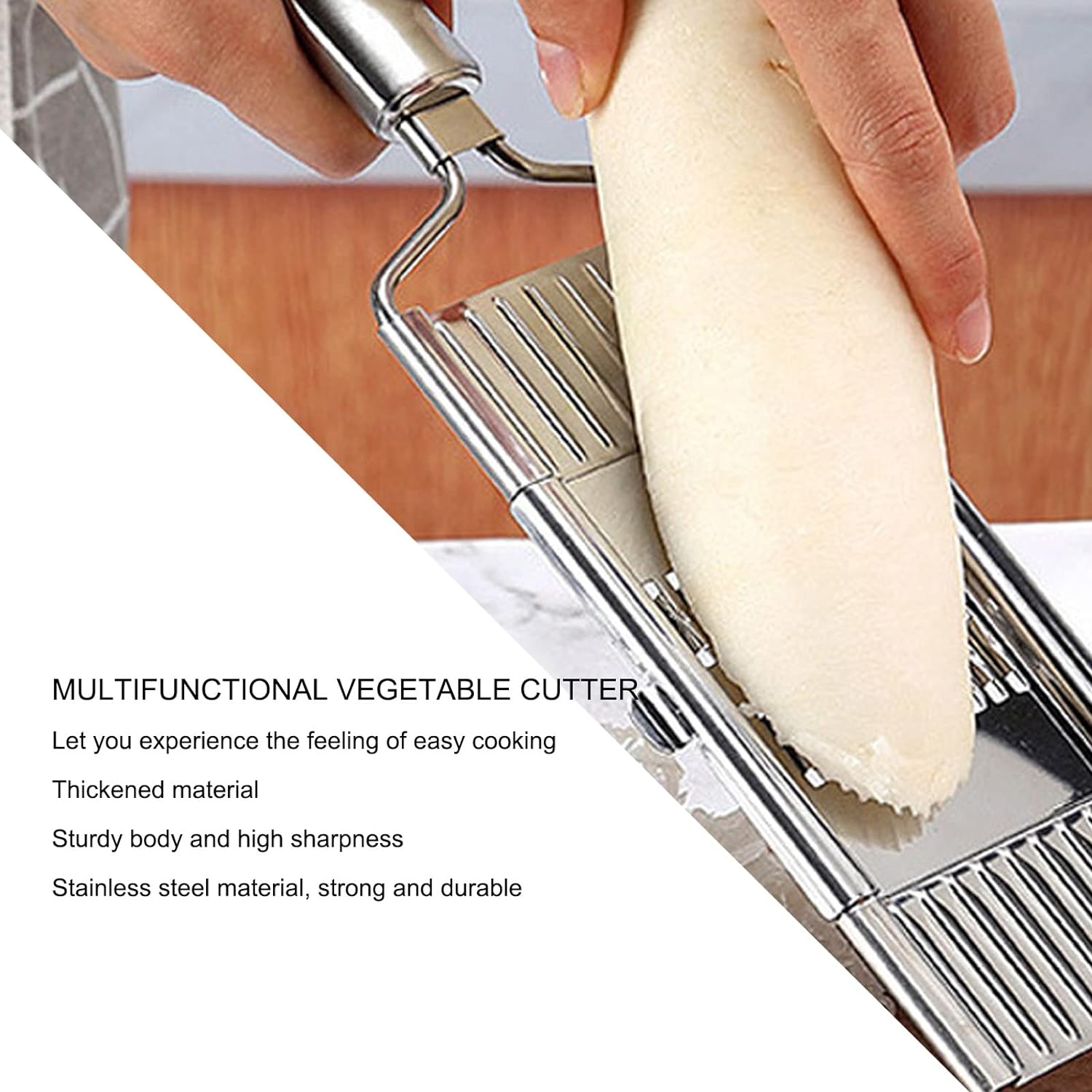 Vegetable Cutter, Food Grade Stainless Steel Vegetable Slicing Tool ...