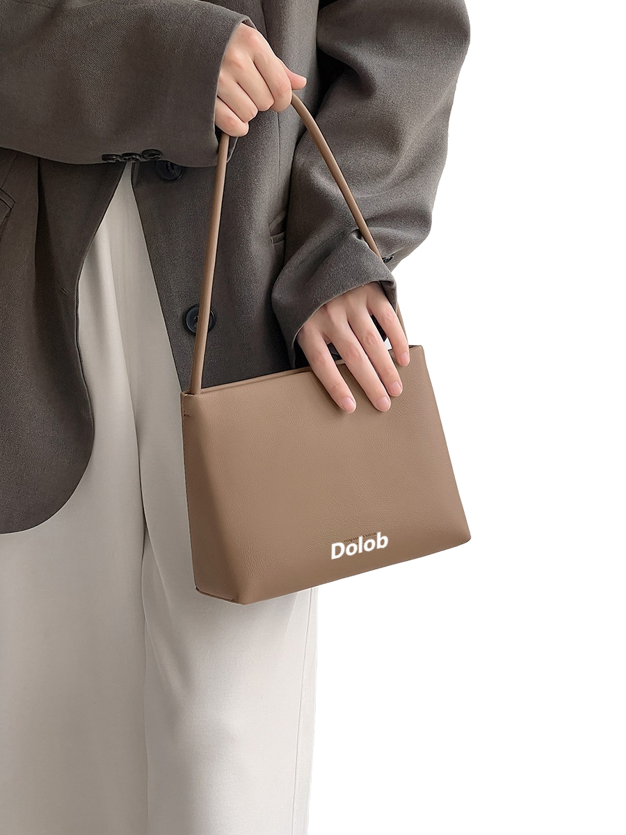 High-end walnut bag niche baguette underarm bag women's bag 2024 spring ...