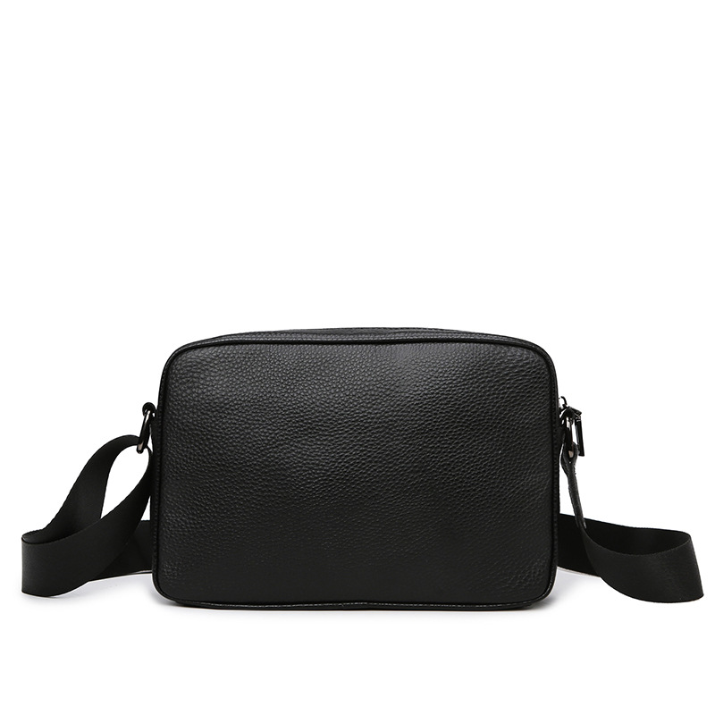 2024 Genuine Leather New Casual Fashion Postman Shoulder Bag Trendy ...