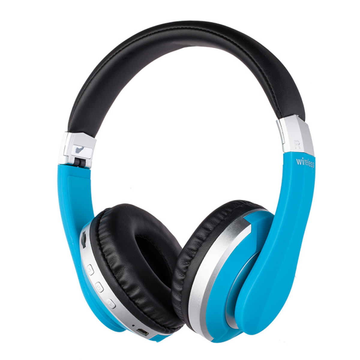 Headset 5.0 bluetooth headset folding with cable dual-use music ...