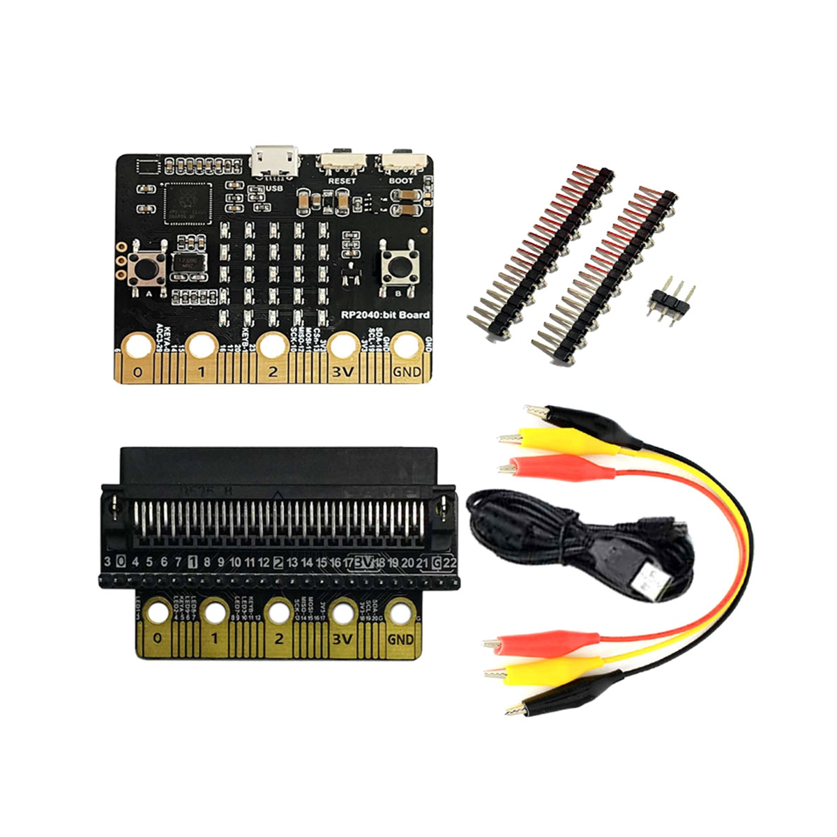 For PICO RP2040 Bit Motherboard Python Programming Development Board Compatible with BBC ...