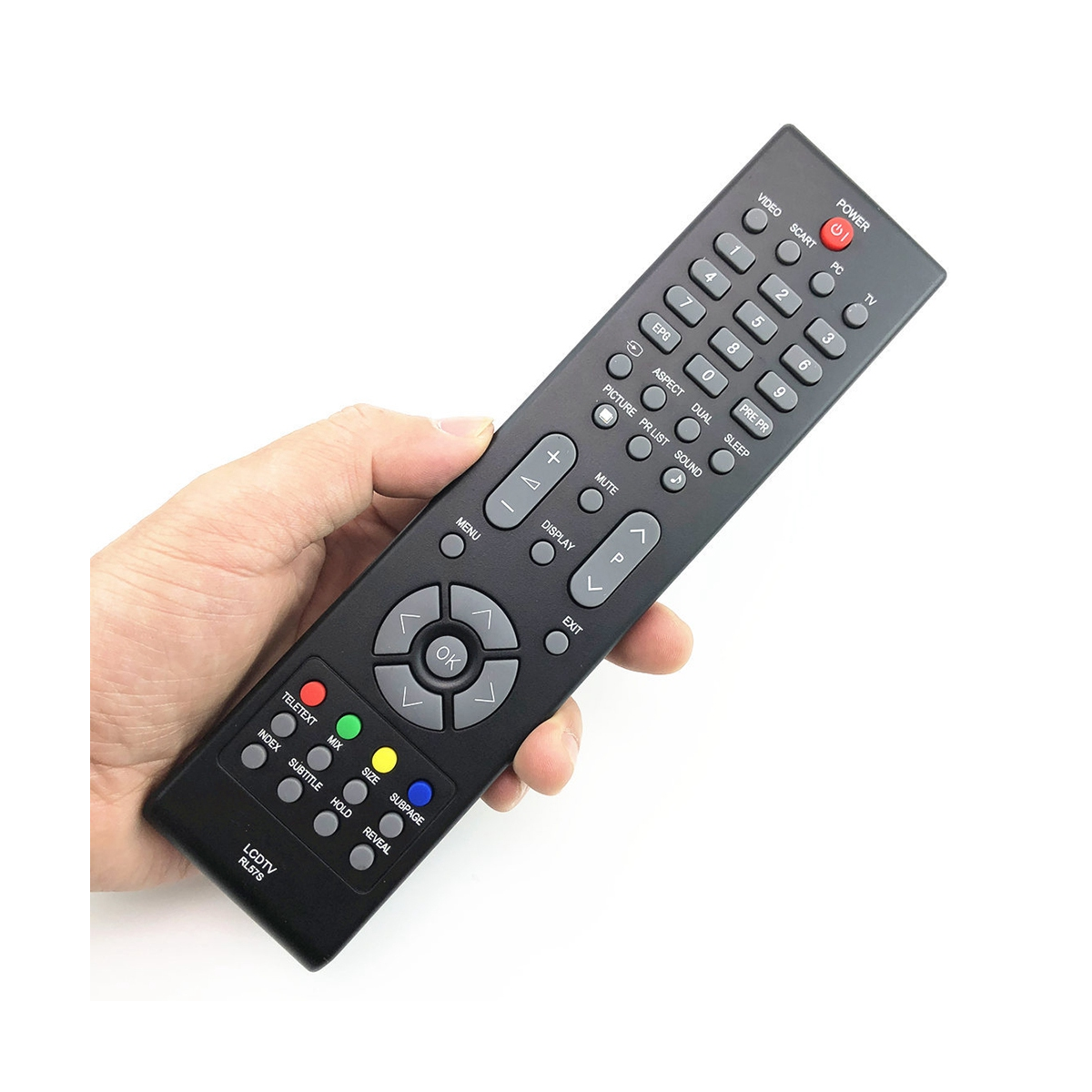 Household TV Remote Controller RL57S Smart Remote Control for Sharp RL57S TV Replacement Remote ...