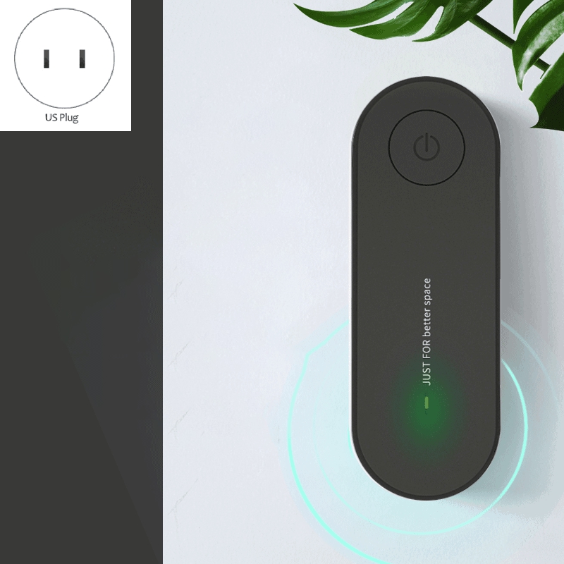 Plug in Air Purifier for Home Cleaner Mini Air Ionizer to Remove Smoke ...