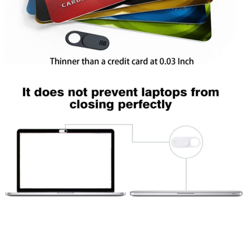 9PCS Slide, Ultra Thin Round Hole Laptop Camera Cover Slide Blocker for ...