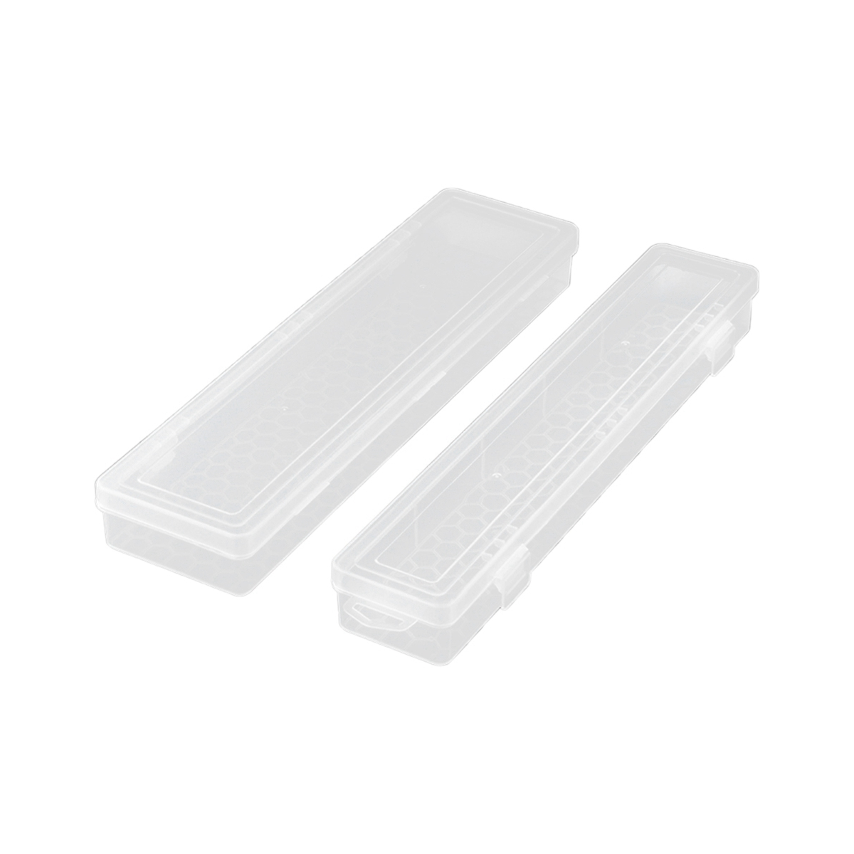 2Pcs Finishing Box Electric Soldering Iron Storage Box Transparent ...