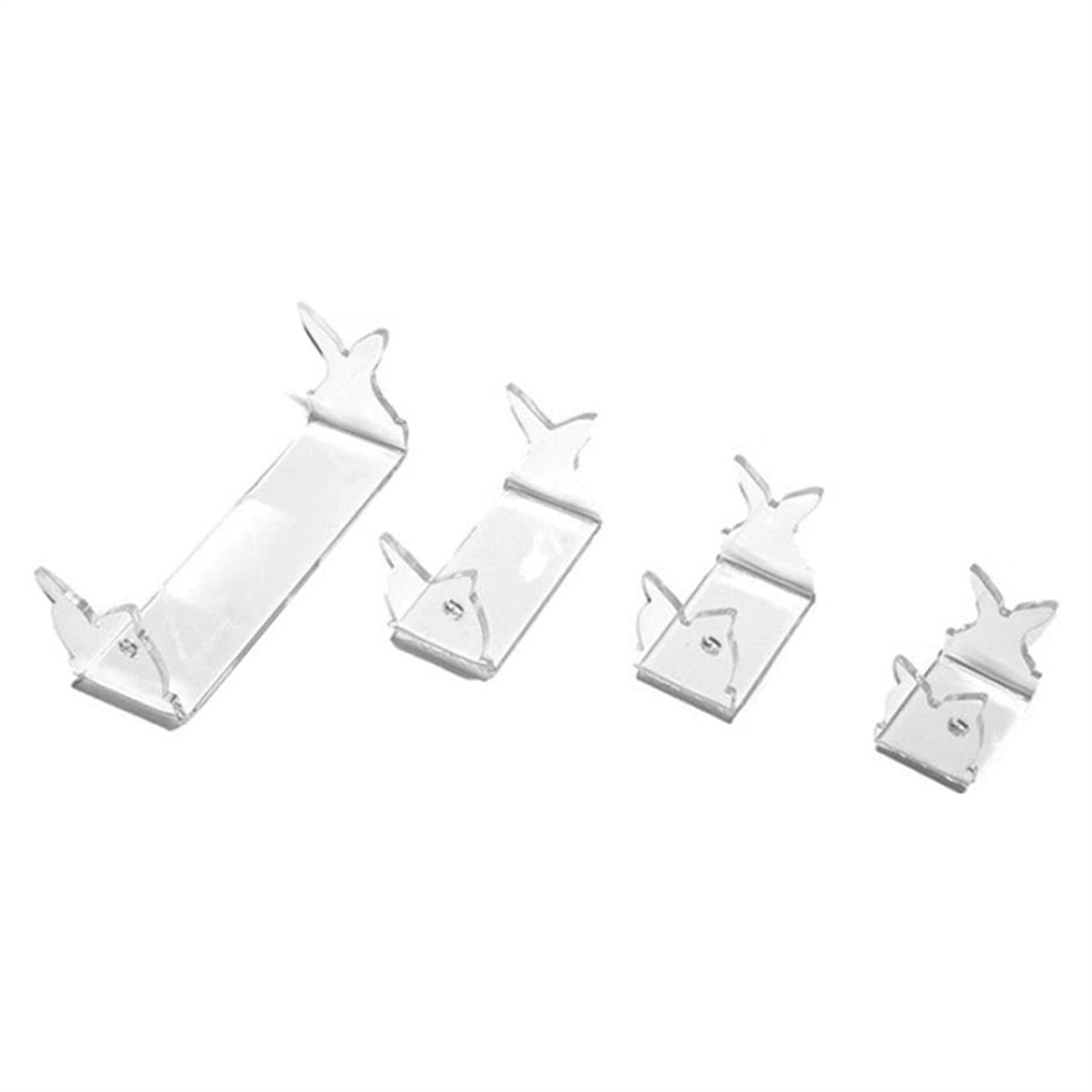 4 Piece /Set Lure Display Stand Acrylic Transparent Lure Bait Display ...