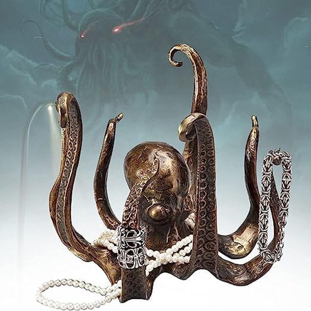 Octopus Coffee Mug Holder, Retro Style Resin Octopus Cup Holder, Mug ...