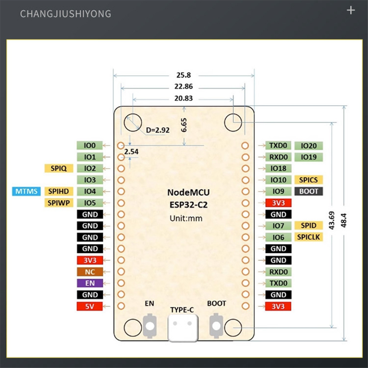Esp8684 Geliştirme Kartı Type C Usb Esp32 C2 Espc2 12 Devkit Seri Ch340