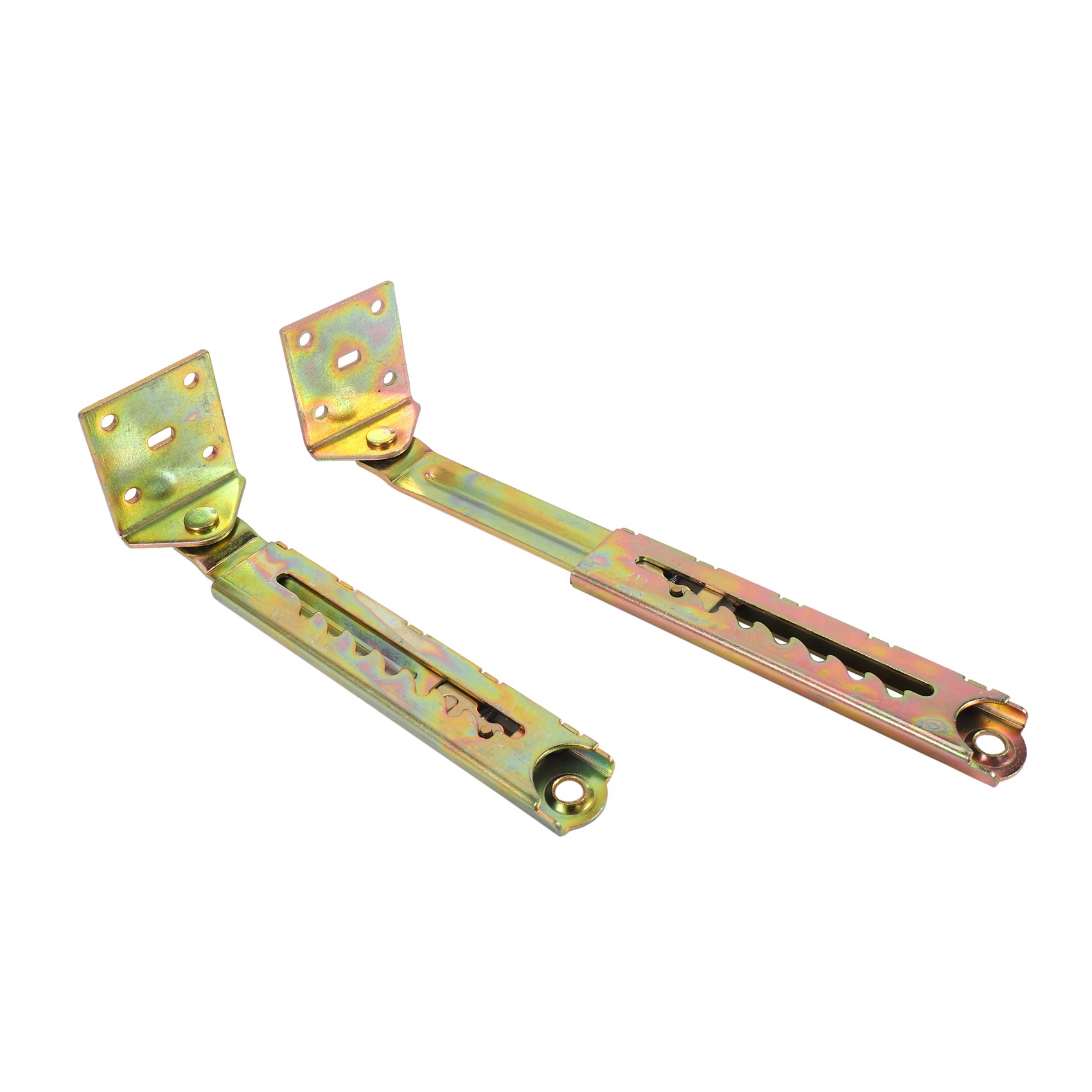 2 Pair Angle Lifting Rod Desk 7 Gear Adjusting Hinge Angle Hinge with ...