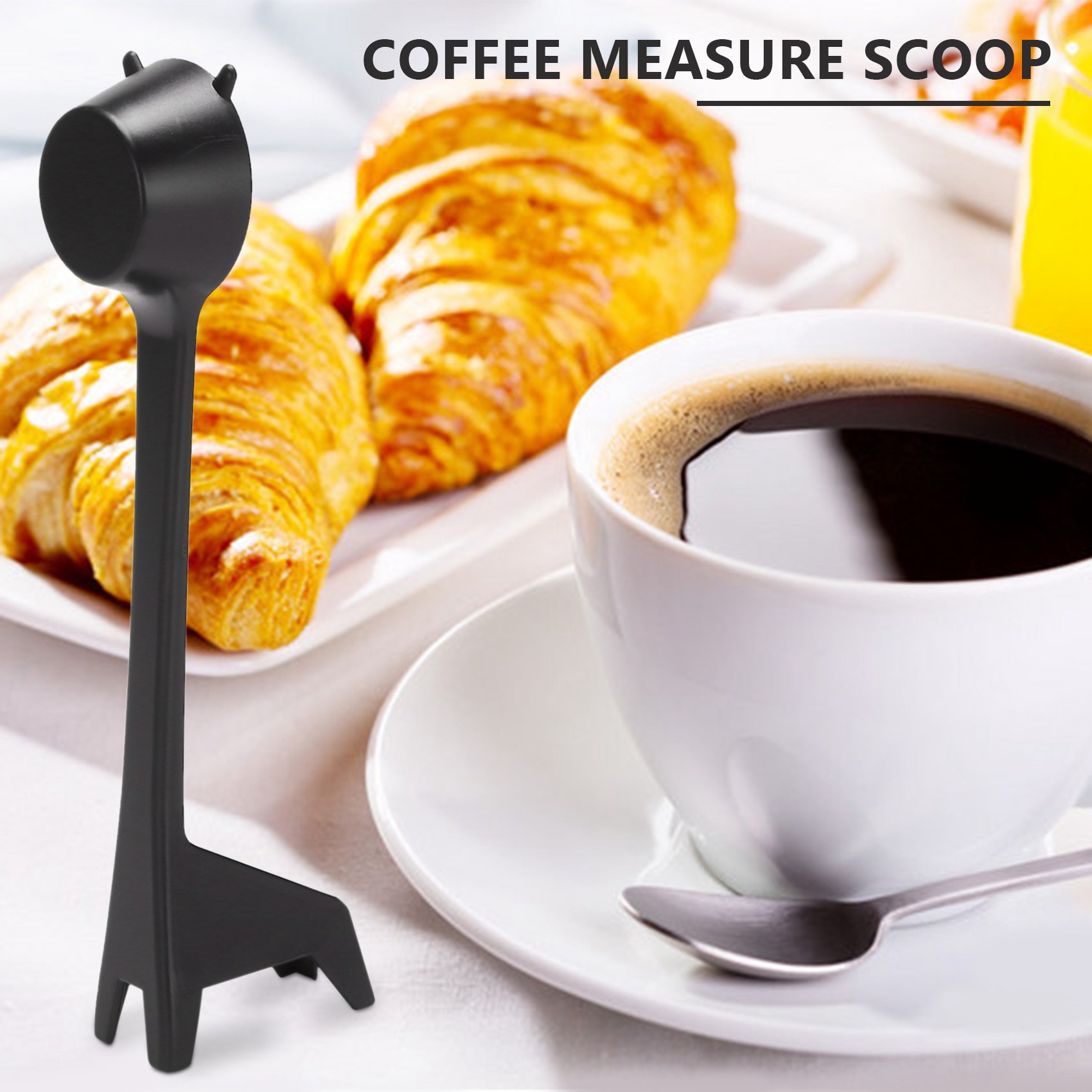 Coffee Scoop Spoon, Plastic Measuring Spoon for Ground Coffee and Loose ...