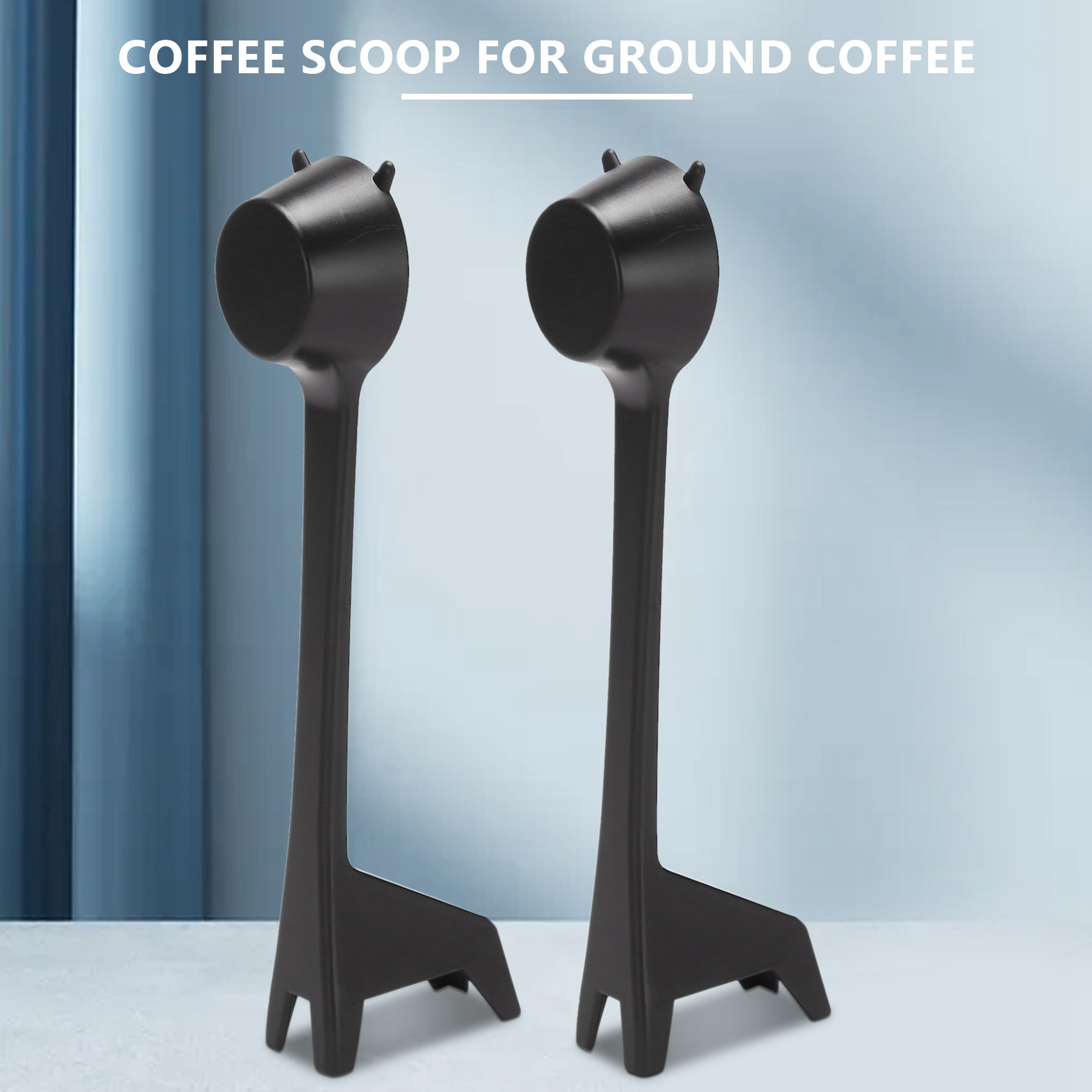Coffee Scoop Spoon, Plastic Measuring Spoon for Ground Coffee and Loose ...