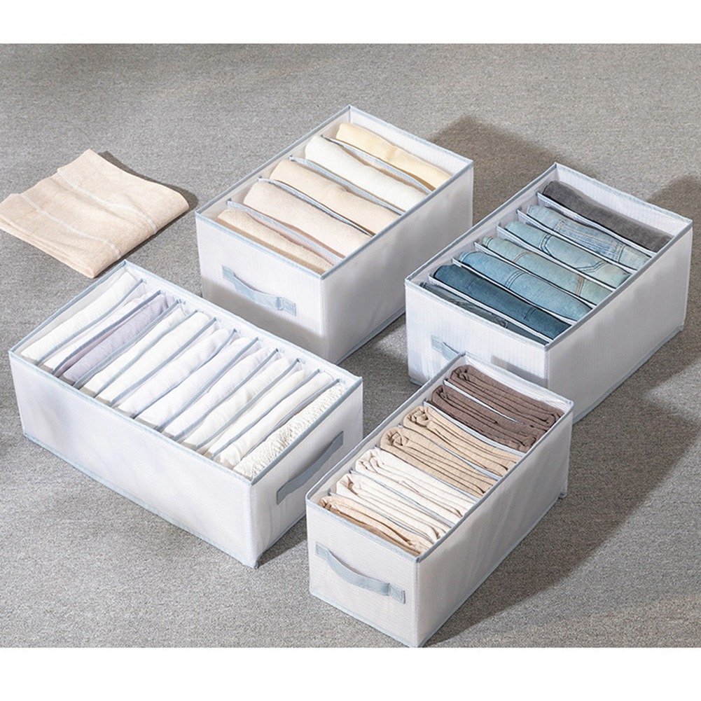 4Pcs Wardrobe Clothes Organizer, Washable Closet Organizers and Storage ...