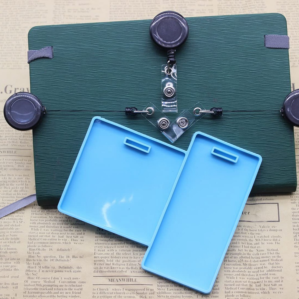 Resin Card Silicone Mold ID Card Holder Mold Mold Mold Card Storage ...