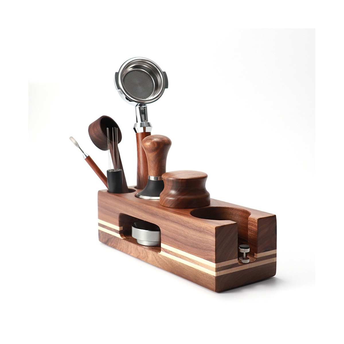 57-58.5Mm Coffee Tamper Base Coffee Handle Supporting Appliance Storage ...