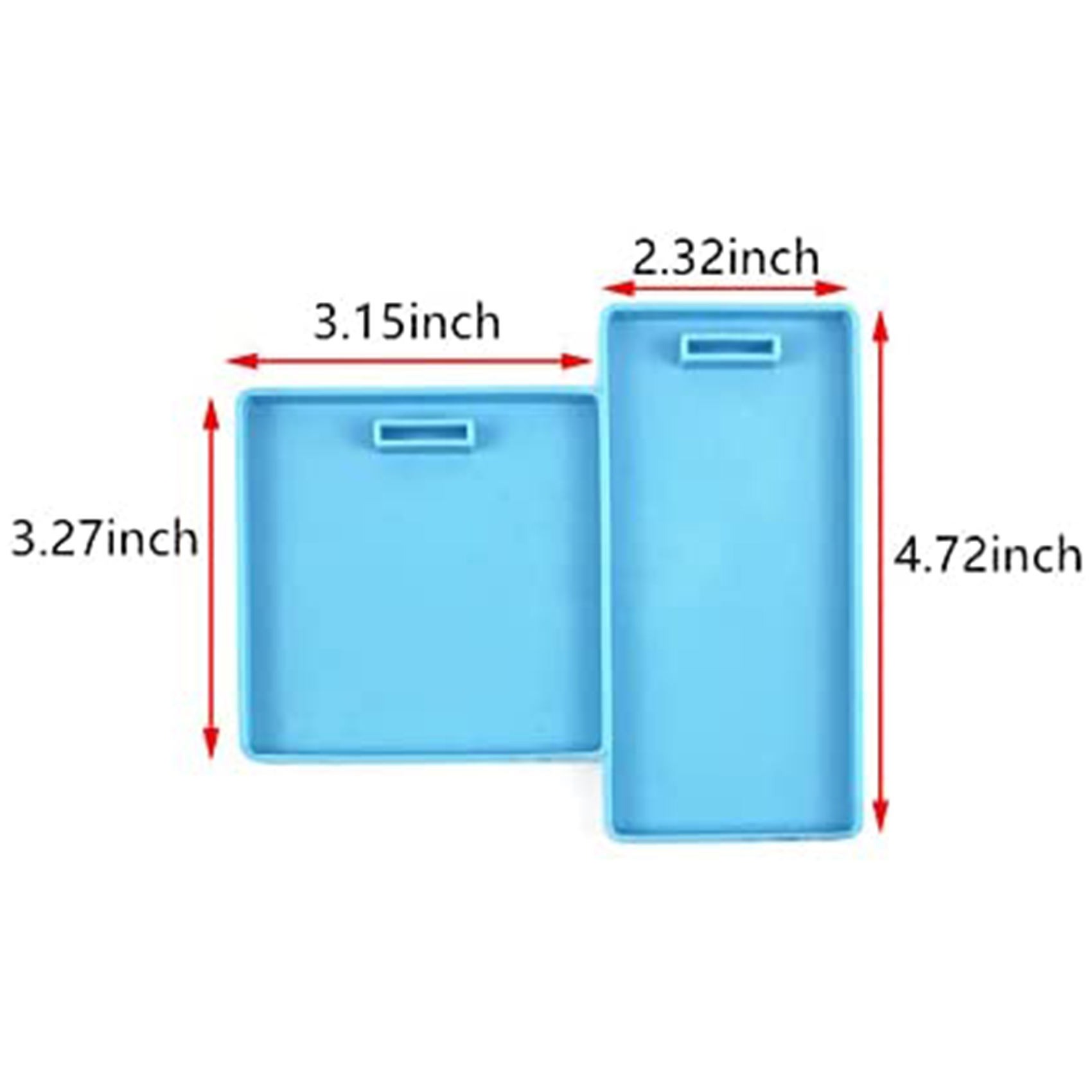 Resin Card Silicone Mold ID Card Holder Mold Mold Mold Card Storage ...