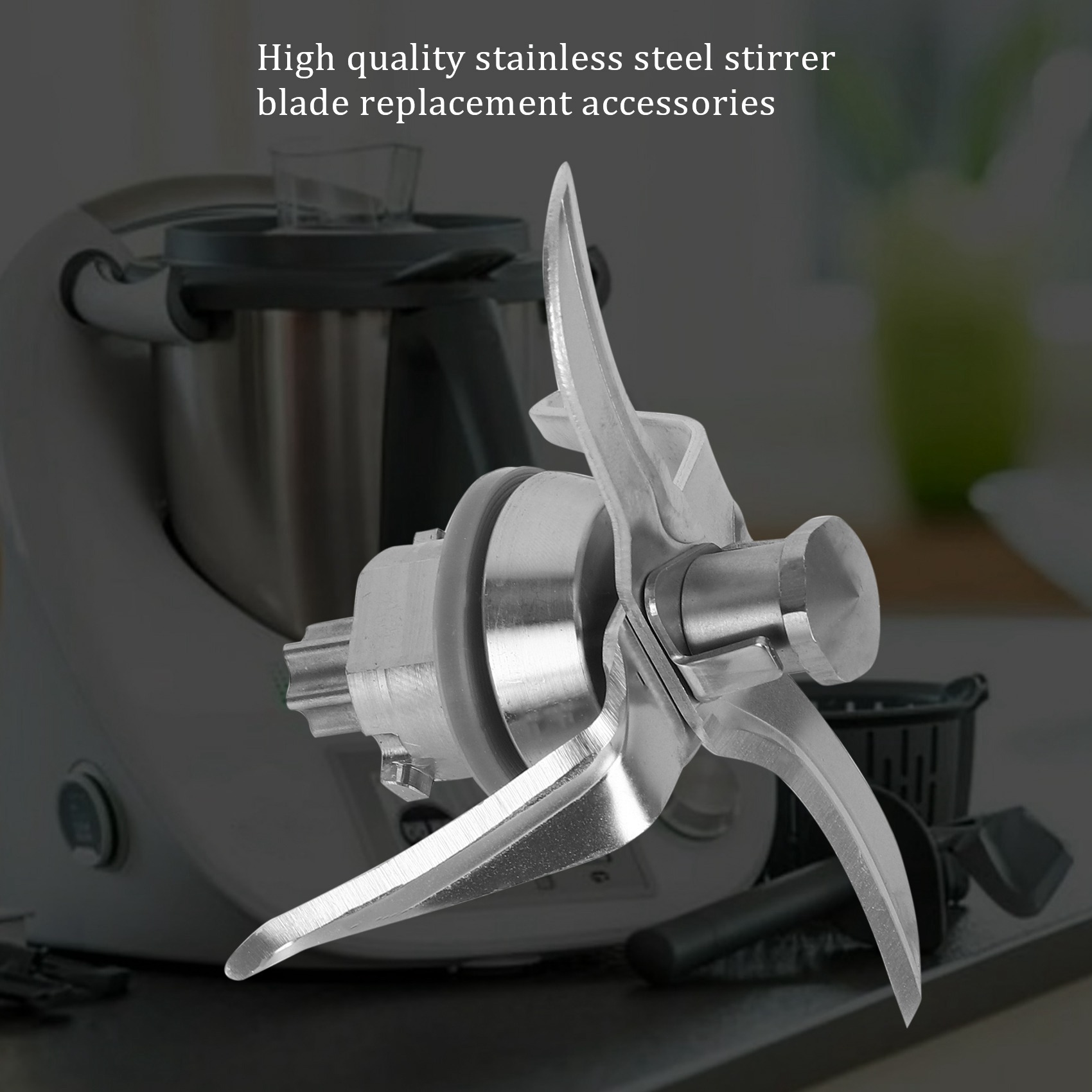 Stainless Steel Blender Blade Stirring Attachment Whisk Butterfly ...