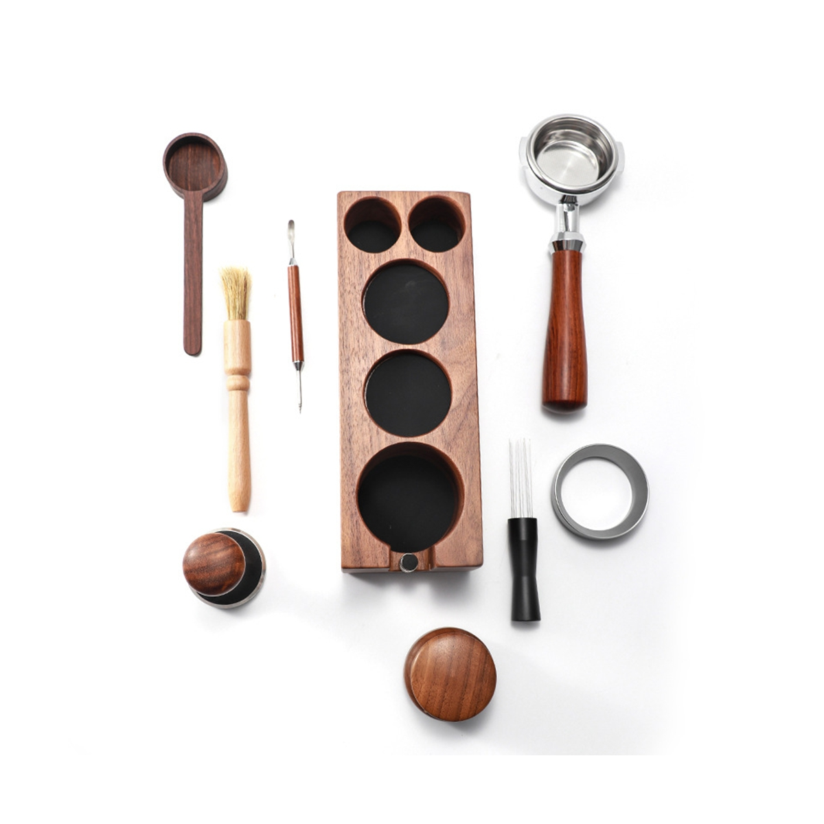 57-58.5Mm Coffee Tamper Base Coffee Handle Supporting Appliance Storage ...