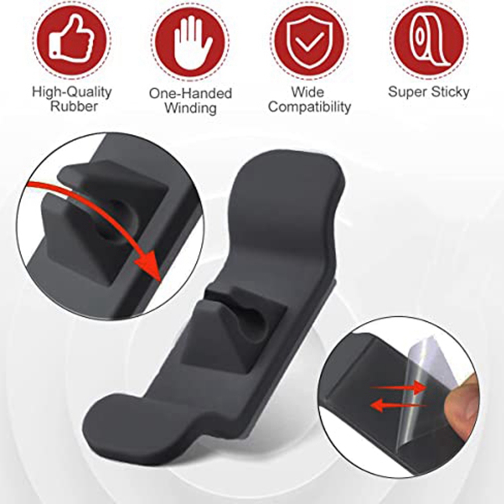 Cord Organizer Used to Stick on Kitchen Appliances, 4Pcs Cord for Small ...