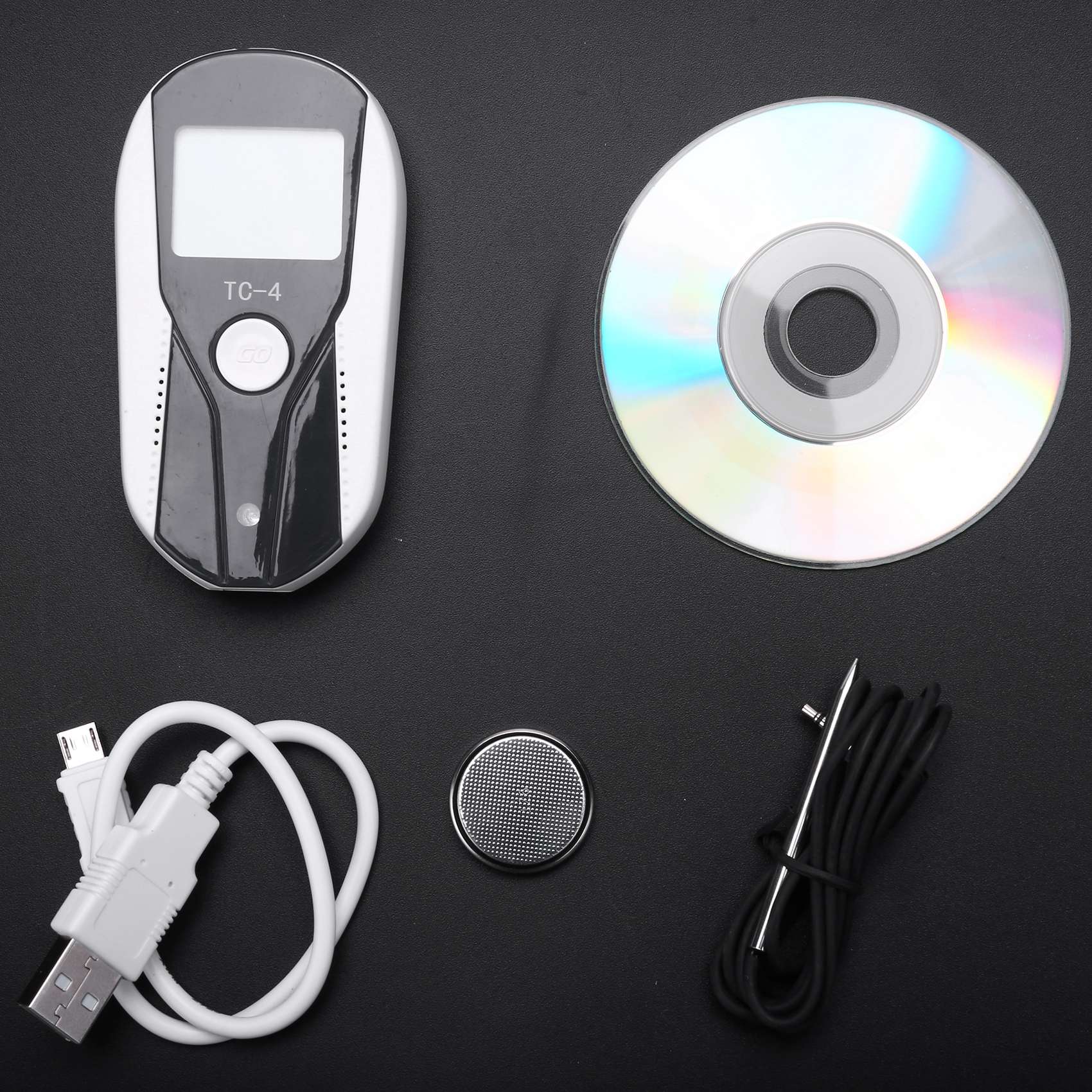 USB Temperature Data Logger TEMP Data Logger Recorder LCD Thermometer ...