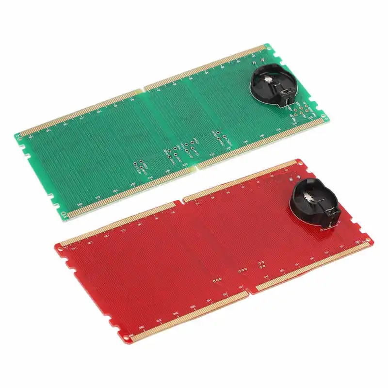 Green Ddr5 Ram Memory Slot Tester Card With Led Lights Portable For Pc Motherboard Ram Memory 