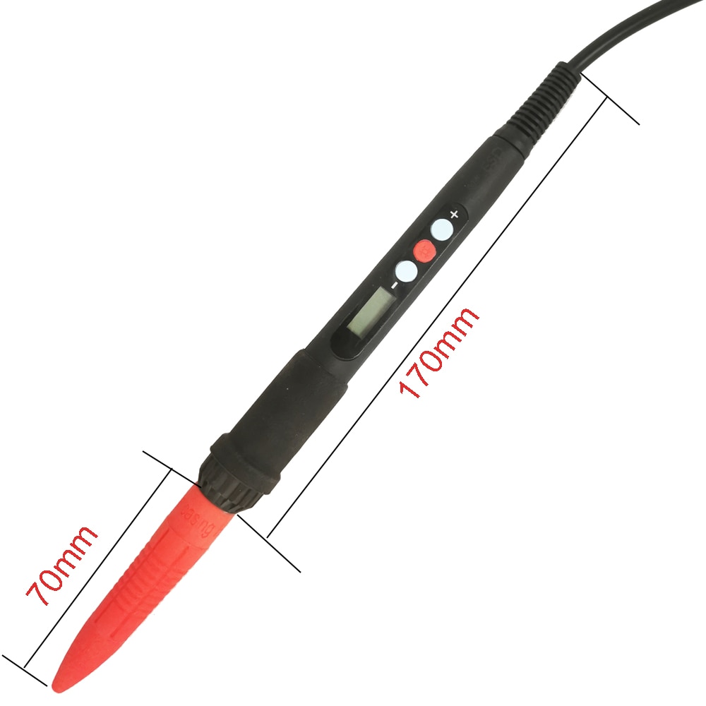 KSD SET 1 US Soldering iron kit adjustable temperature LCD solder ...