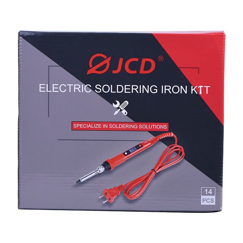 no box 80W 110V,US JCD Soldering iron kit adjustable temperature 220V ...