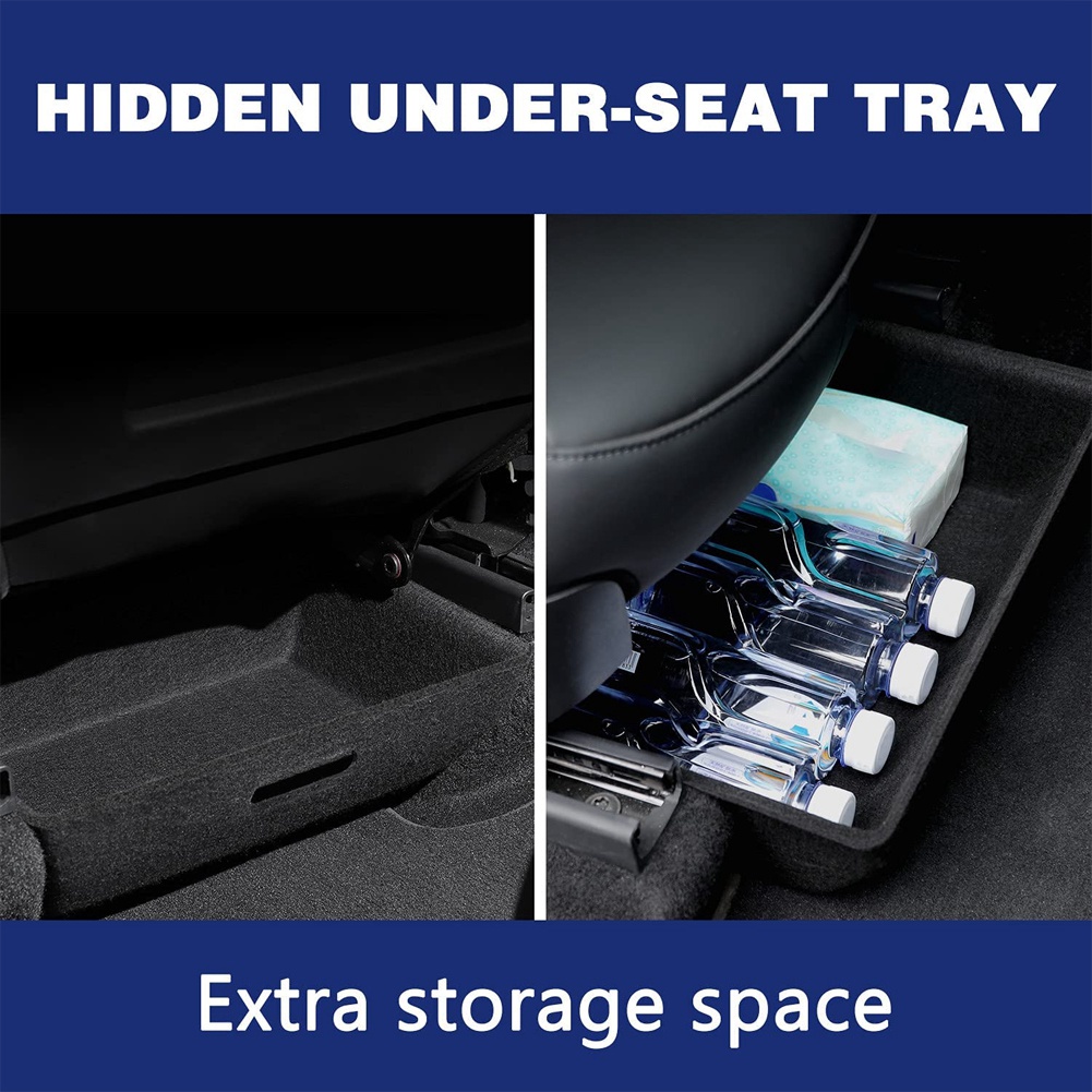 Under-Seat Storage Box, Seat Concealed Storage Box, Car Interior ...