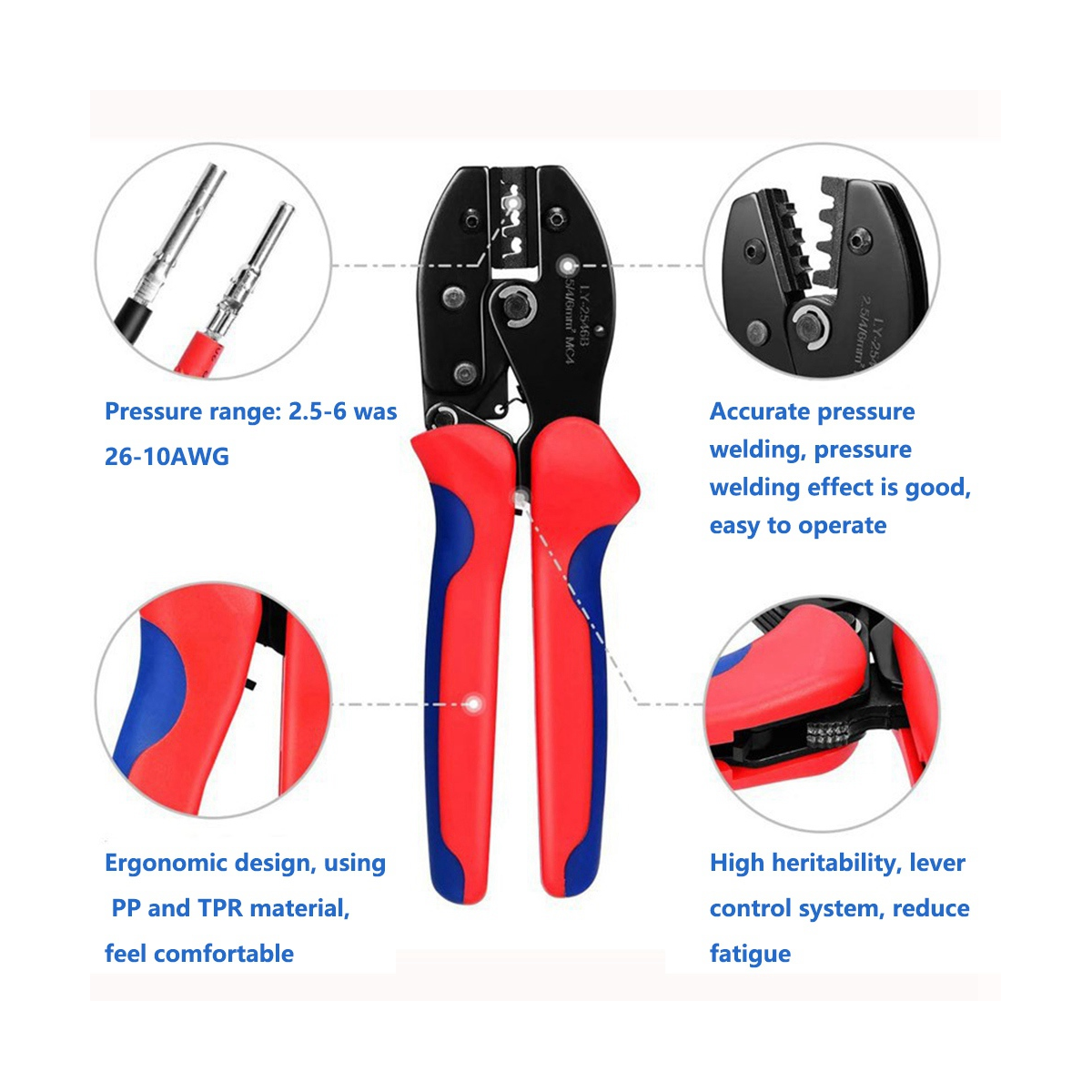 Crimping Pliers Set Photovoltaic Cable Connector Connector Clamp ...