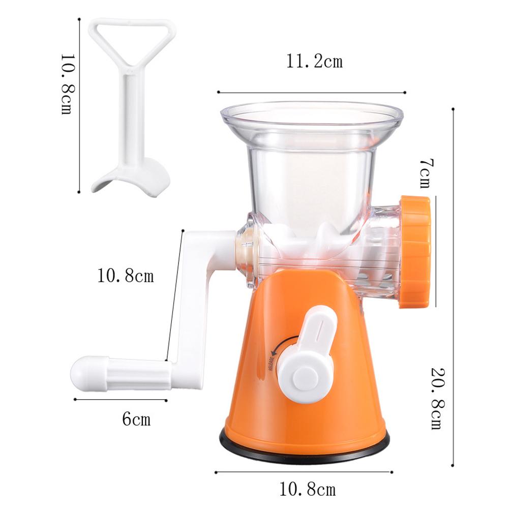 Manual Meat Mincer Grinder Handheld Food Processor Chopper Sausages ...