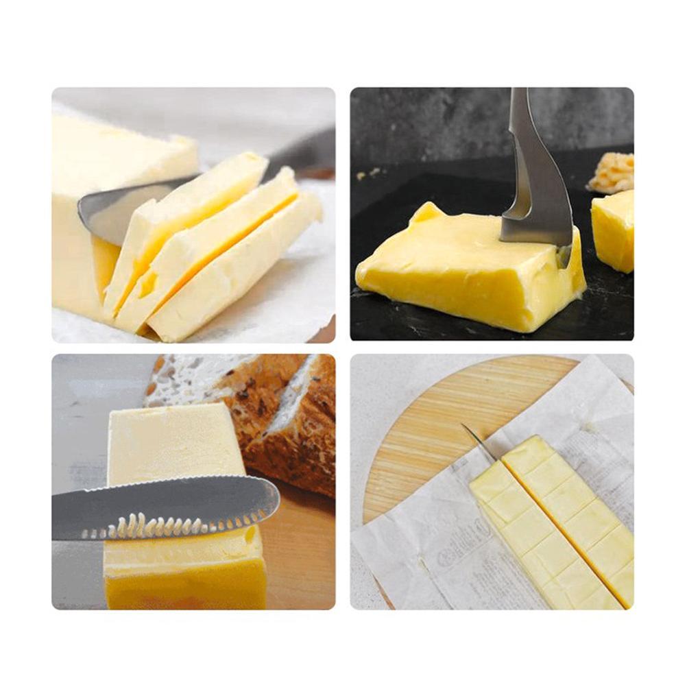 bilayer New Cheese Slicer Butter Box Container Set Cheese Sealing ...