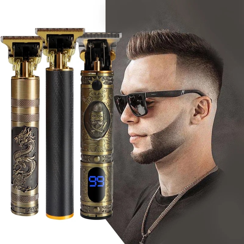 Indian LCD style Electric shaver Razor men's beard trimmer hair clipper ...