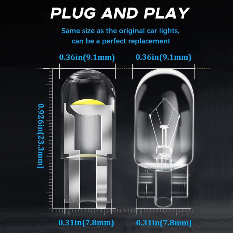 W5w led bulb store
