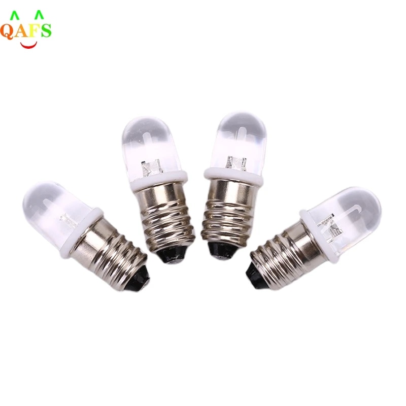 lot E10 Led Bulb E10 DC 3V 4.5V Instrument Bulb E10 Indicator Bulb Old ...