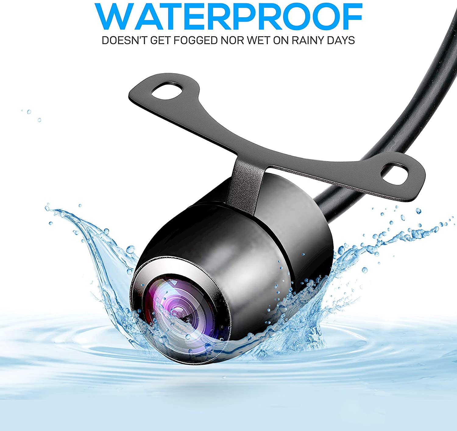 Car Reverse Camera HD Night Vision Wide Angle Rear View Parking Camera ...