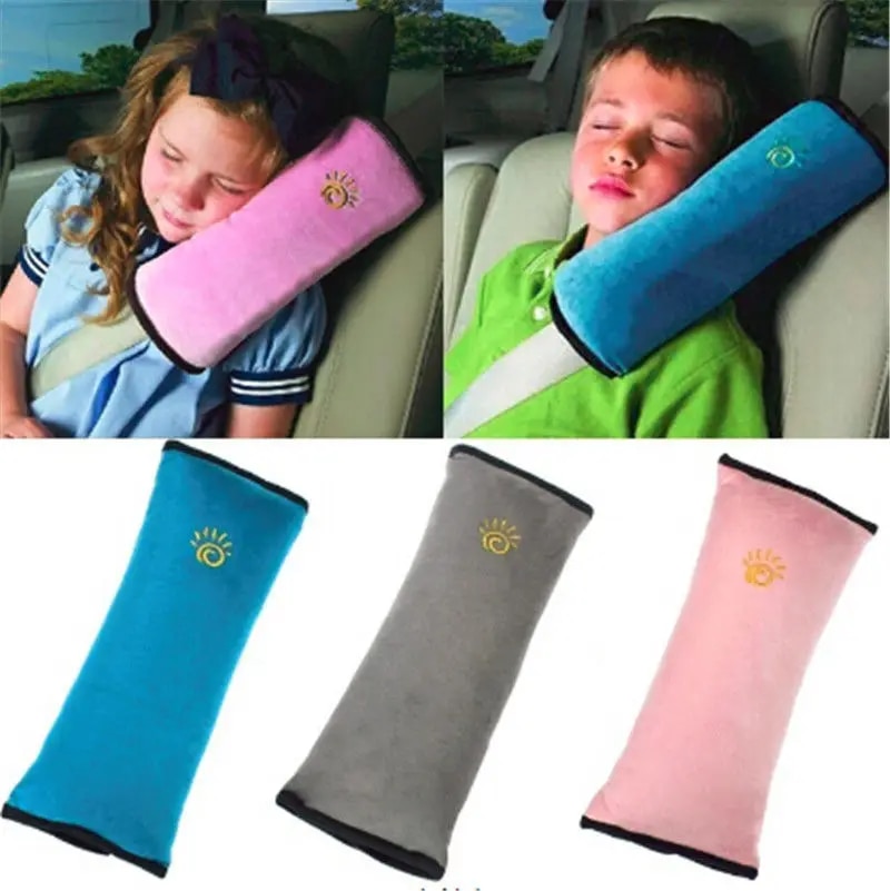Car Safety Strap Cover For Kids Plush Car Seat Belt Cover Shoulder Pads Safety Belt Protector ...