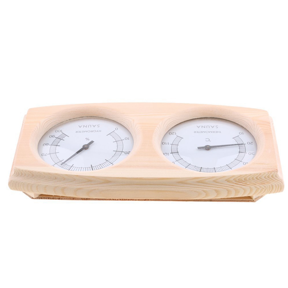 Wooden Sauna Room Temperature and Humidity Meter Sauna Humidity Meter ...