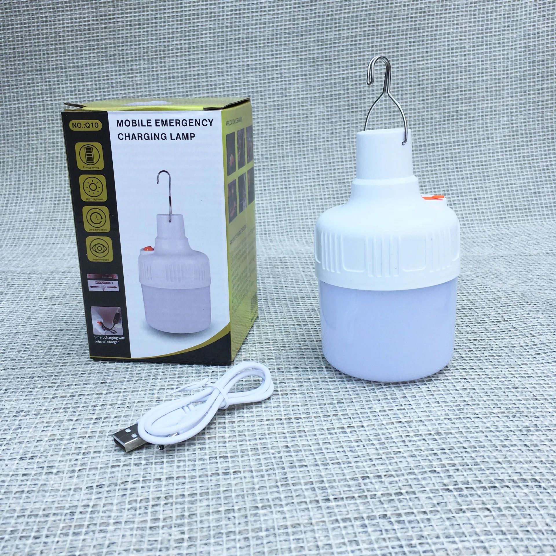 Powerful Camping Lights Solar LED USB Rechargeable Flashlight Outdoor ...