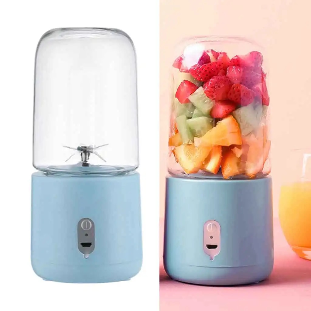 400ml Electric Juicer Portable Juice Machine USB Wireless Rechargable ...