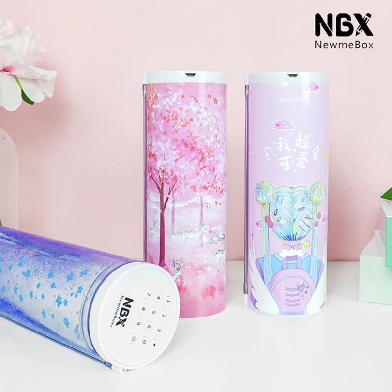 Kawaii Pencil Box Calculator Pencil Case Big Trousse Scolaire Newmebox ...