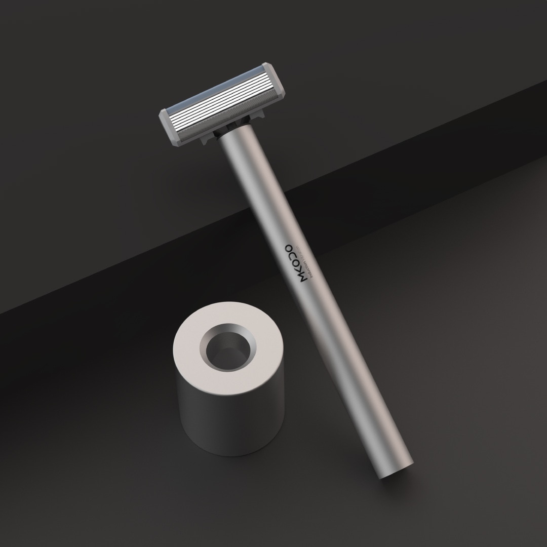 MKODO vibration razor manual razor 6-layer imported blade type ...