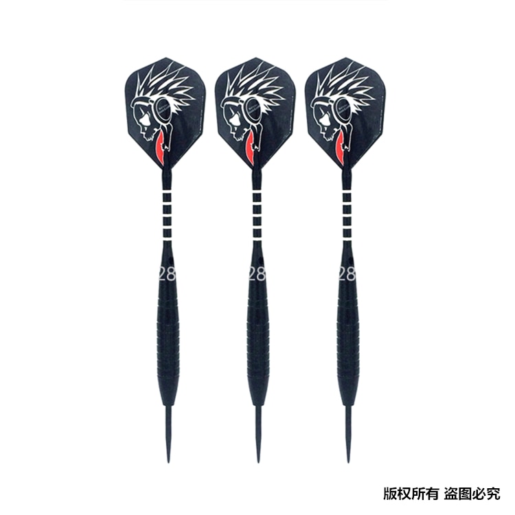 High 22g Black Body Steel Tip Nylon Shaft Darts Set 3 Pieces Dart ; 2BA ...