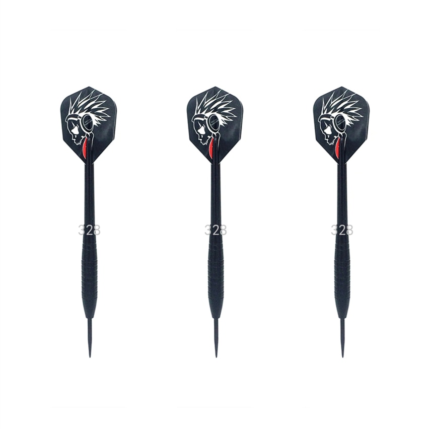 High 22g Black Body Steel Tip Nylon Shaft Darts Set 3 Pieces Dart ; 2BA ...