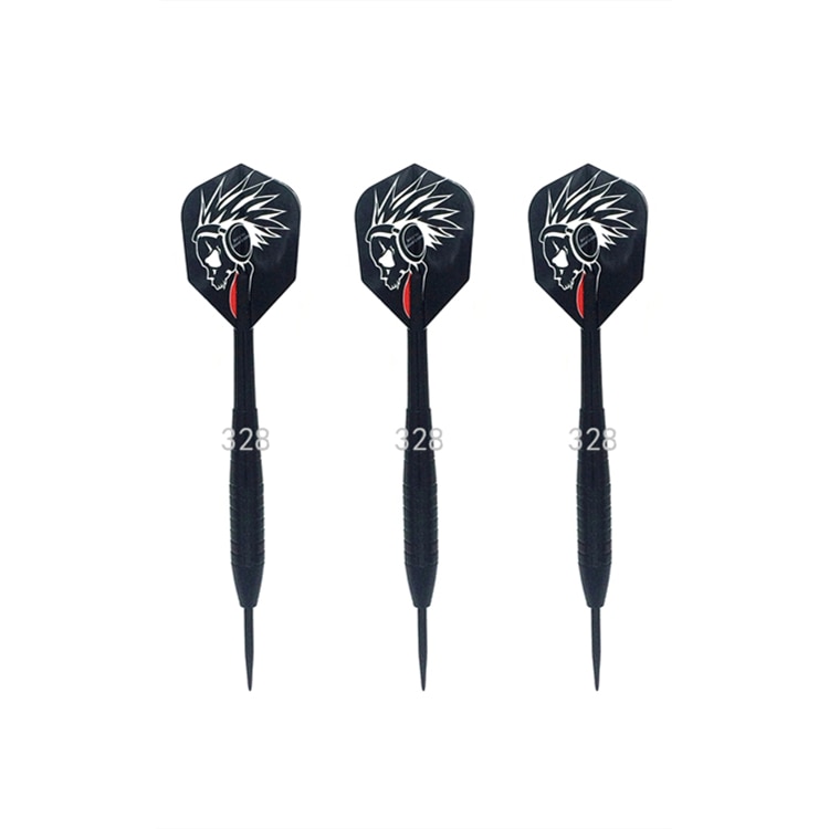 High 22g Black Body Steel Tip Nylon Shaft Darts Set 3 Pieces Dart ; 2BA ...