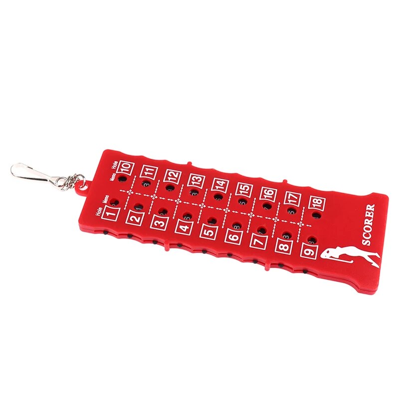 18 Hole Golf Stroke Putt Score Card Counter Indicator Golf Score ...