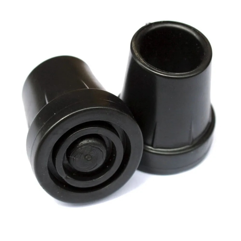Reinforced Rubber Ferrules Pieces Replacement Cane Tips Walking Stick ...