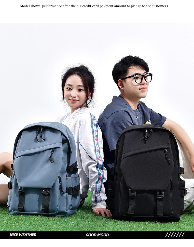 New burden-reducing school bag for male and female college students ...