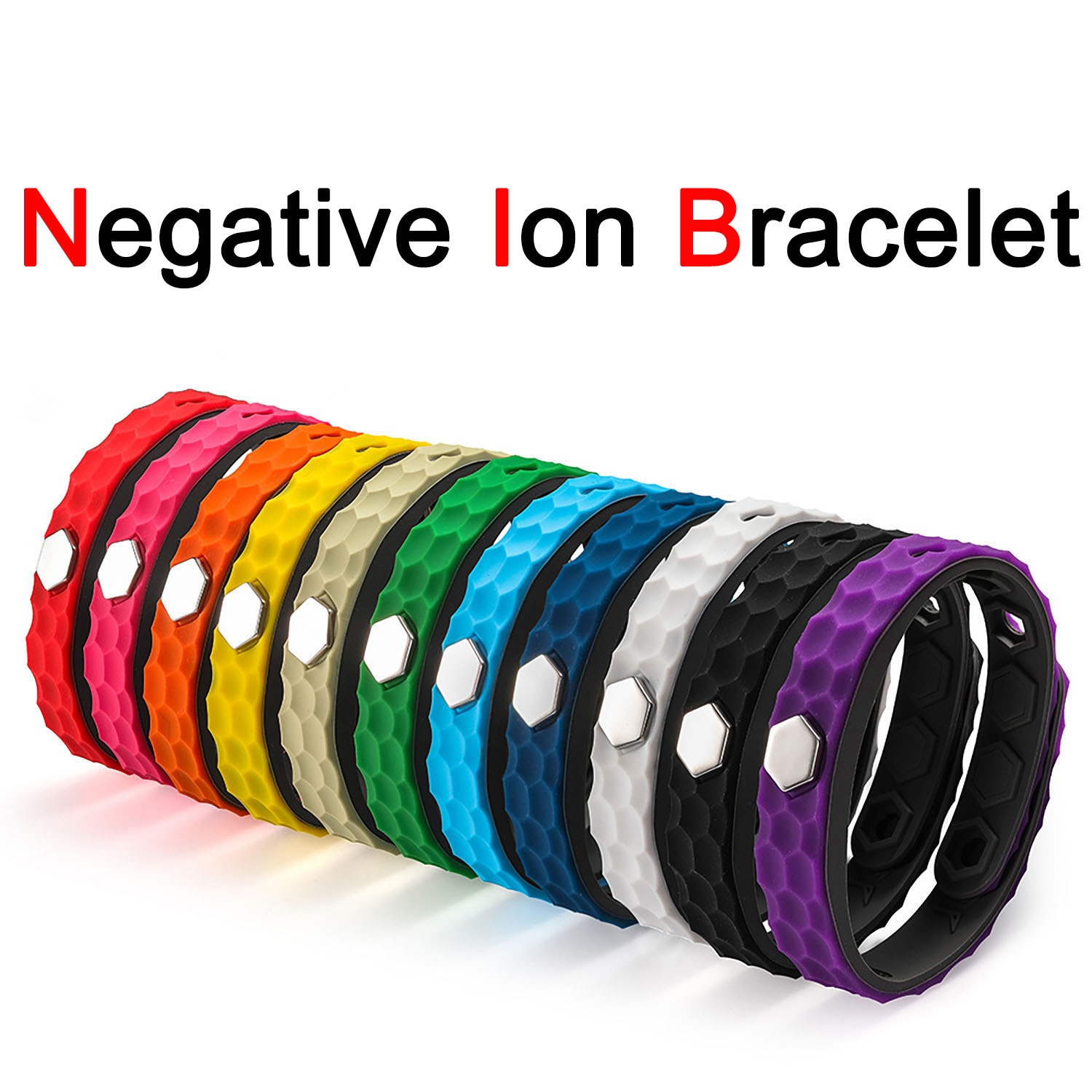 Adult Sports Silicone Negative Ions Bracelet Wireless Anti Static Function Women Men Energy Couple Outdoor Gift Wristband Hepsiburada Global