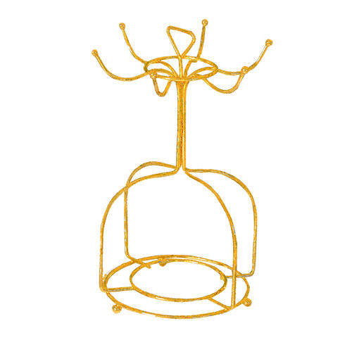 Kitchen Countertop Saucer Restaurant Gold 6 Hook Modern Home Tree Style ...