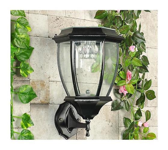 European Retro Led Solar Outdoor Wall Lamp Pub Villa Home Garden ...